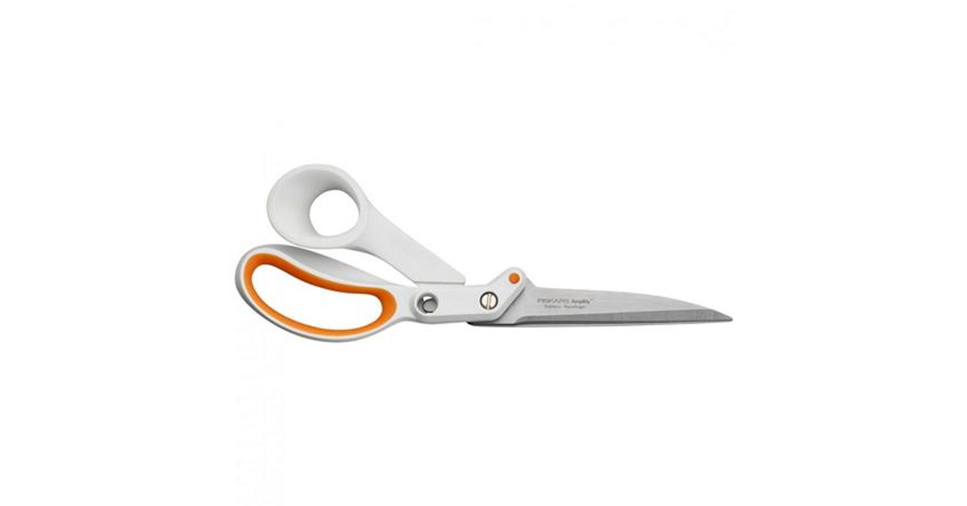 Szabóolló, 24 cm, FISKARS Amplify, fehér | Basic-online.hu